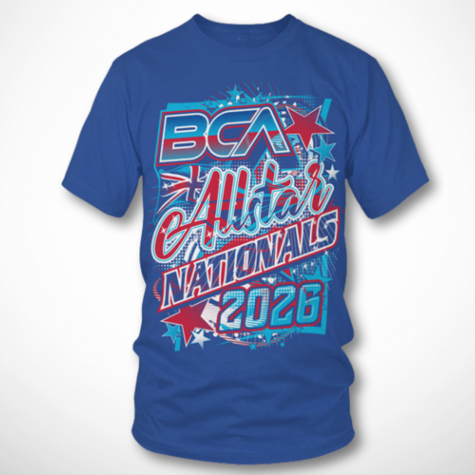 BCA Allstar Nationals 2026 Competition T-shirt - BCA Merchandise Store